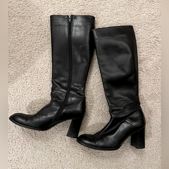 J. Crew | Shoes | J Crew Leather Knee Hi Boots | Poshmark